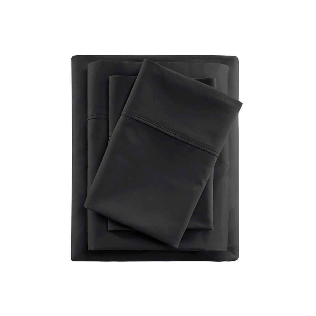 Gracie Mills Sorrento Deep Pocket Sheets Black 3074-02RB - Best Buy