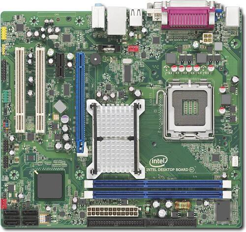 Best Buy: Intel® Classic Series Micro ATX Motherboard 800/1066/1333MHz ...
