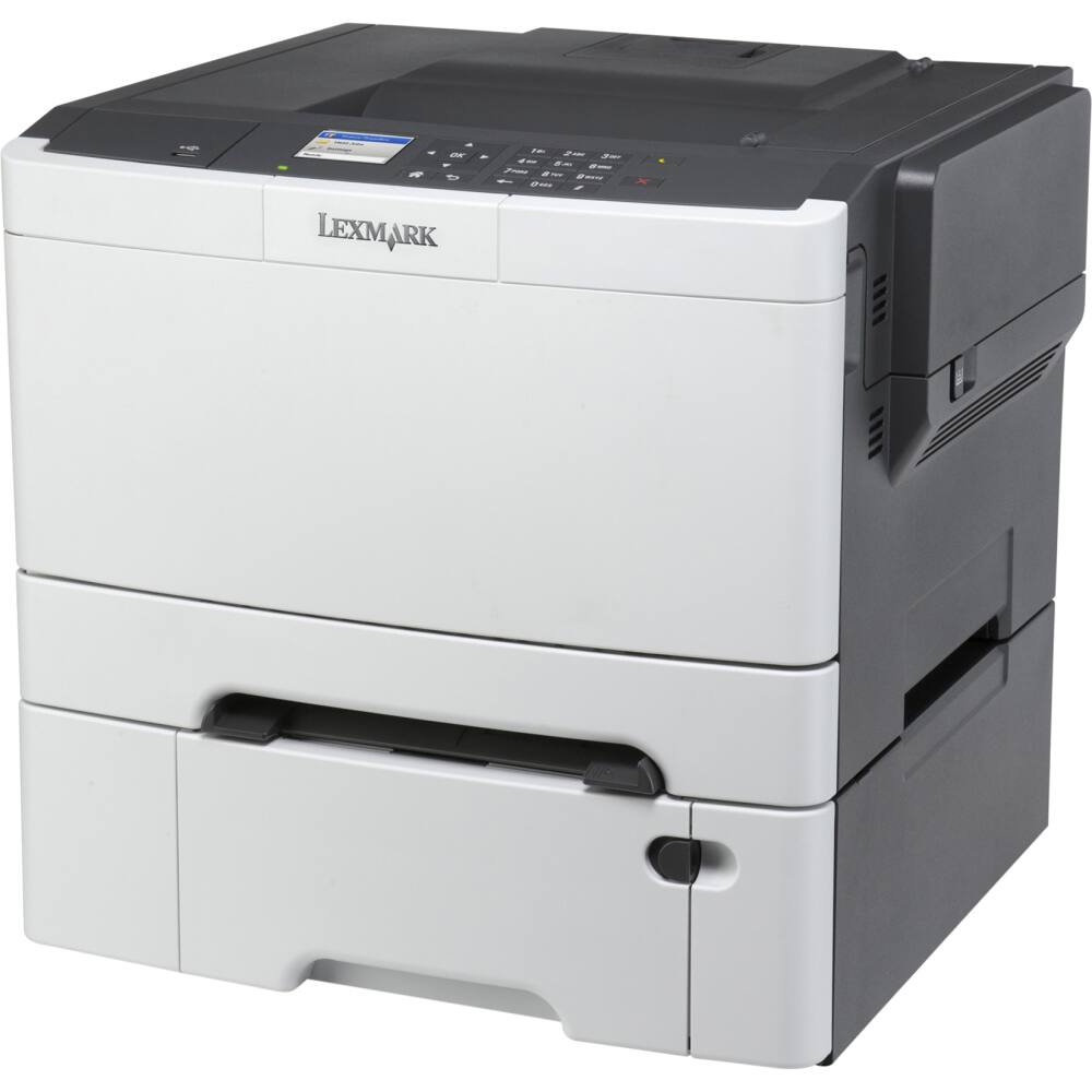 Best Buy: Lexmark CS410DTN Color Printer Black/Gray 28D0100