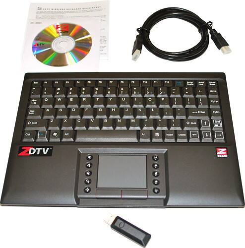 Best Buy: Zoom ZDTV Wireless Keyboard 9005-00-03f
