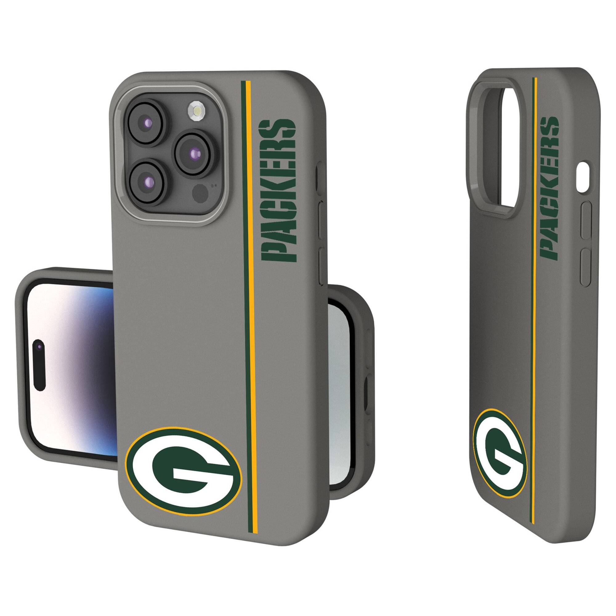 Keyscaper NFL Green Bay Packers iPhone Soft Touch Case 14 Gray ...