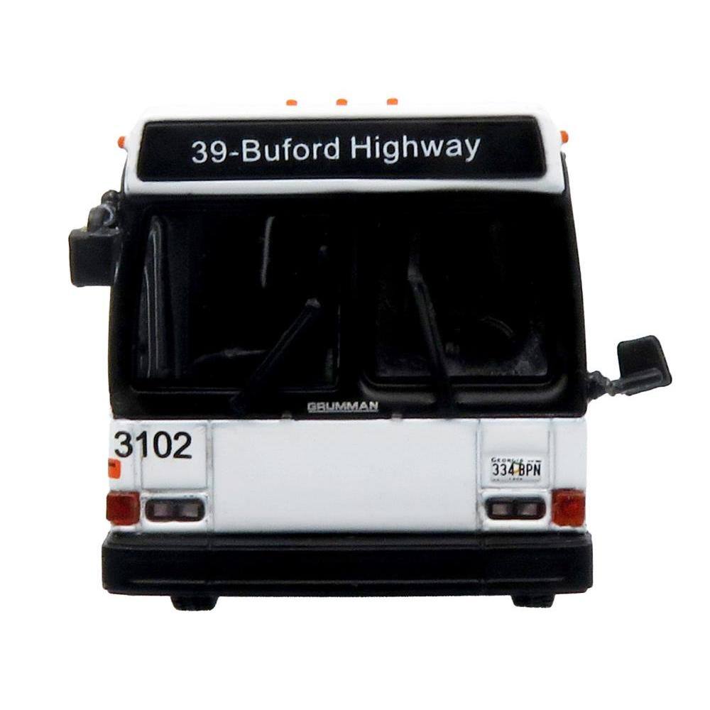 Iconic Replicas 1980 Grumman 870 Transit Bus “MARTA Atlanta” White with ...