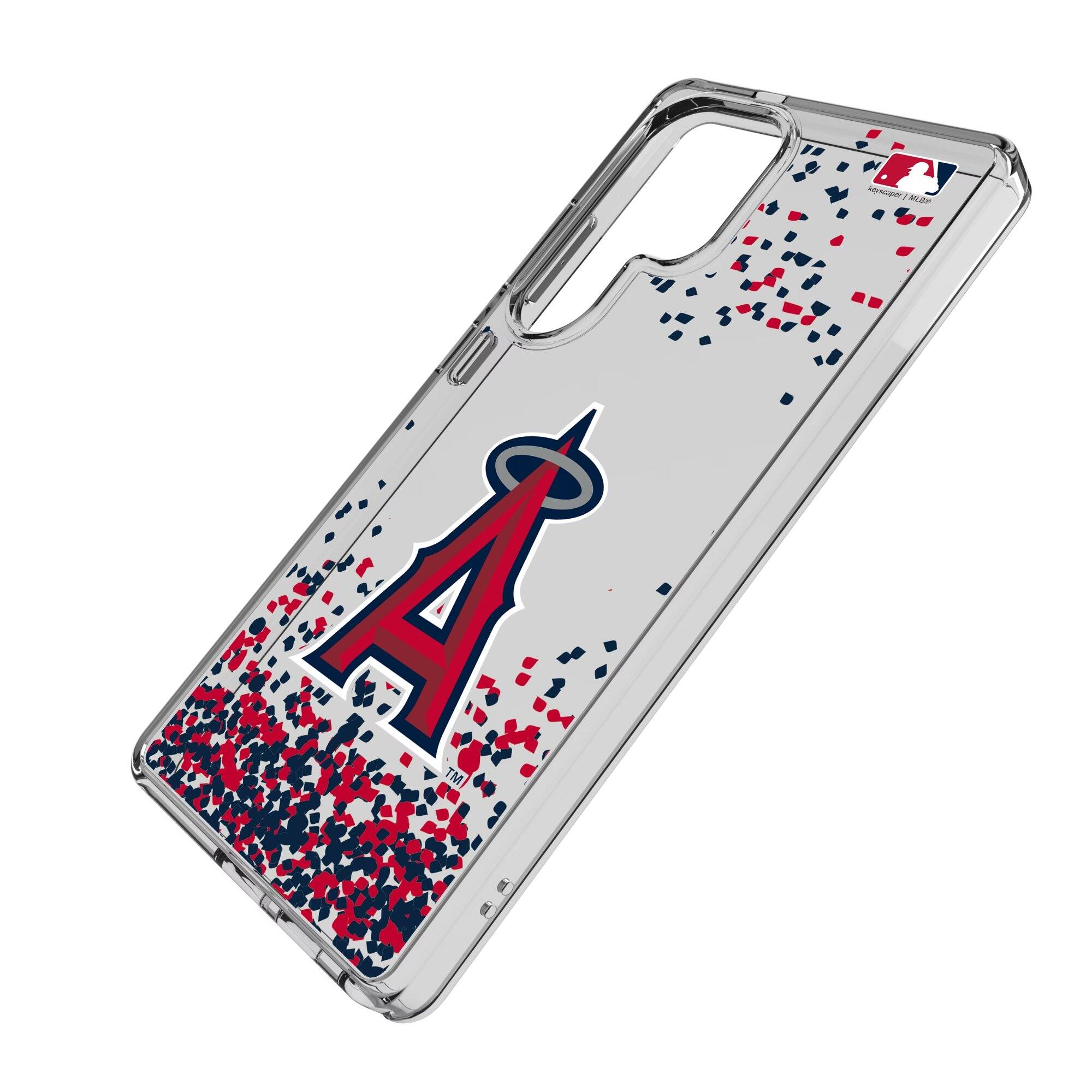 Keyscaper MLB Los Angeles Angels Galaxy S8 Confetti Design Clear Case ...