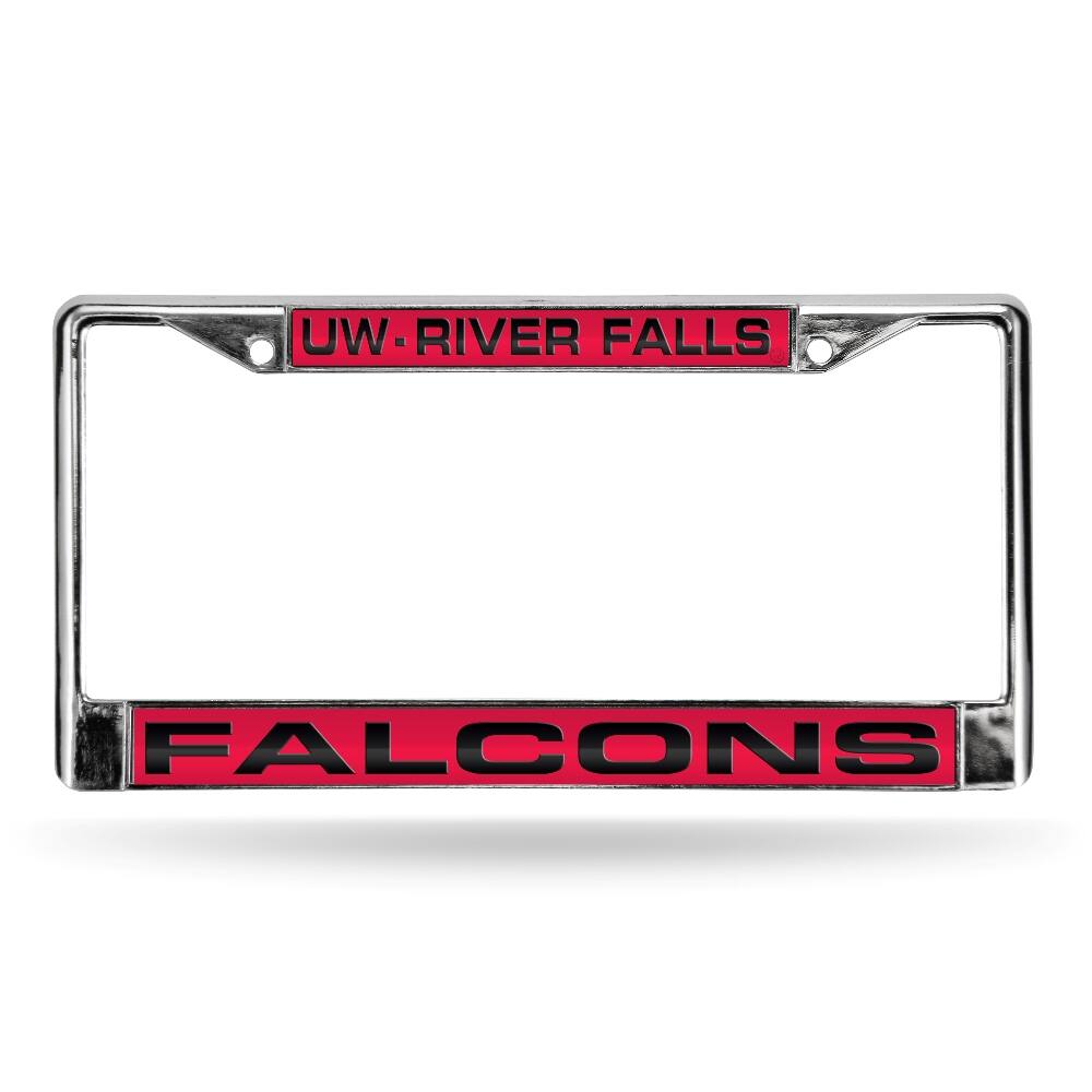 Rico Industries Wisconsin River Falls Falcons Chrome Metal Laser Cut ...