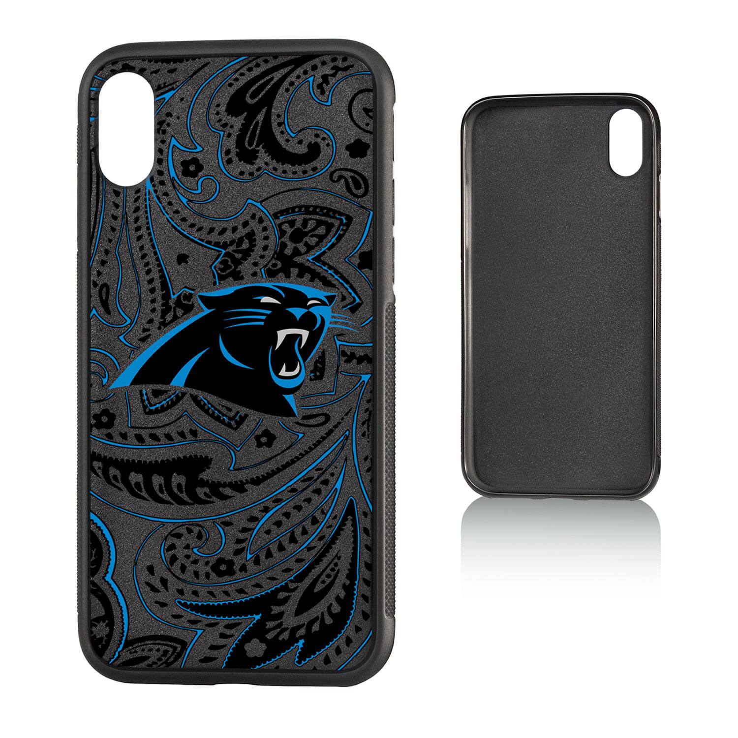 Keyscaper NFL Carolina Panthers iPhone Paisley Design Bump Case 14 ...