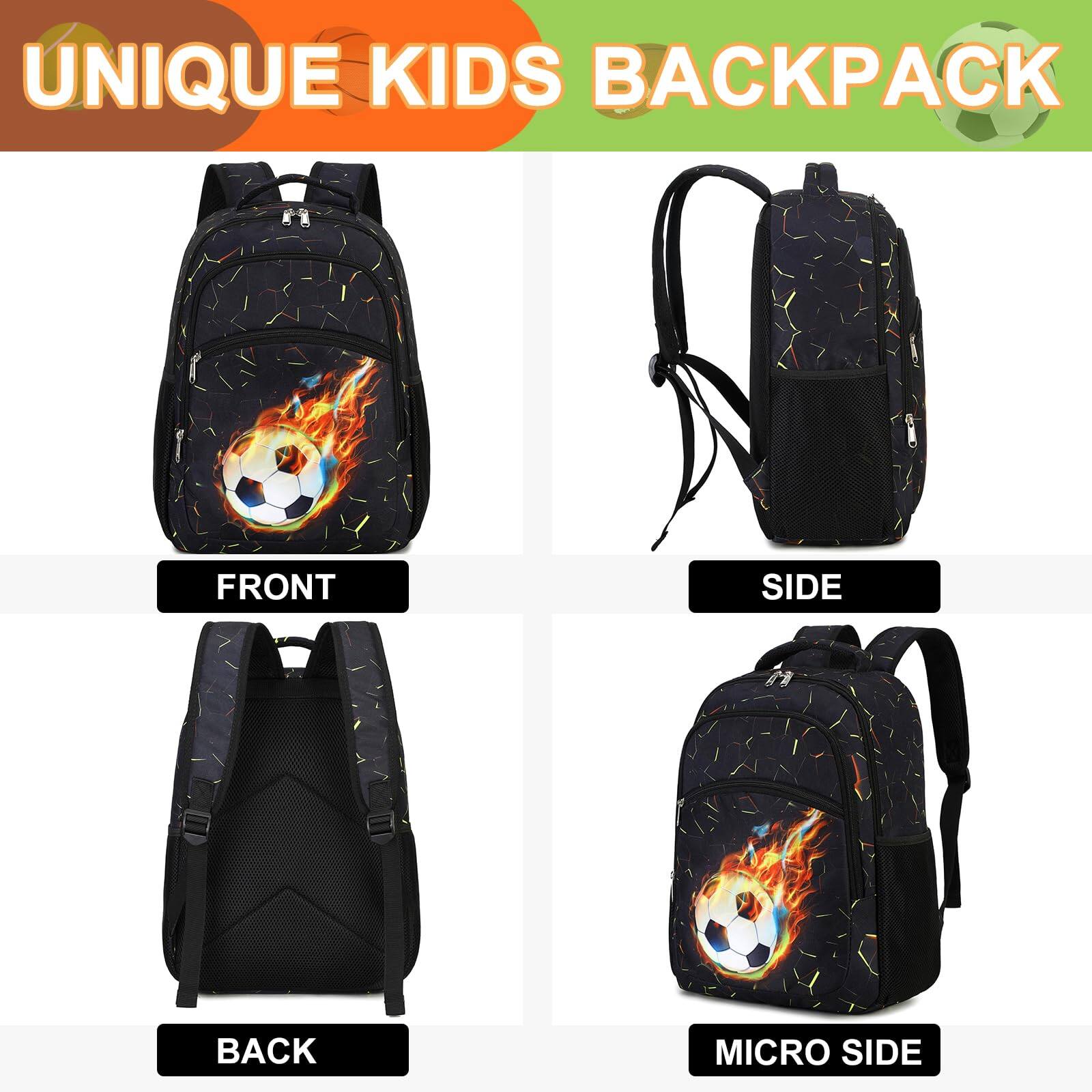 Live At Space Backpack Soccer Backpacks Bookbag 16 Inch School For 3 8 ...