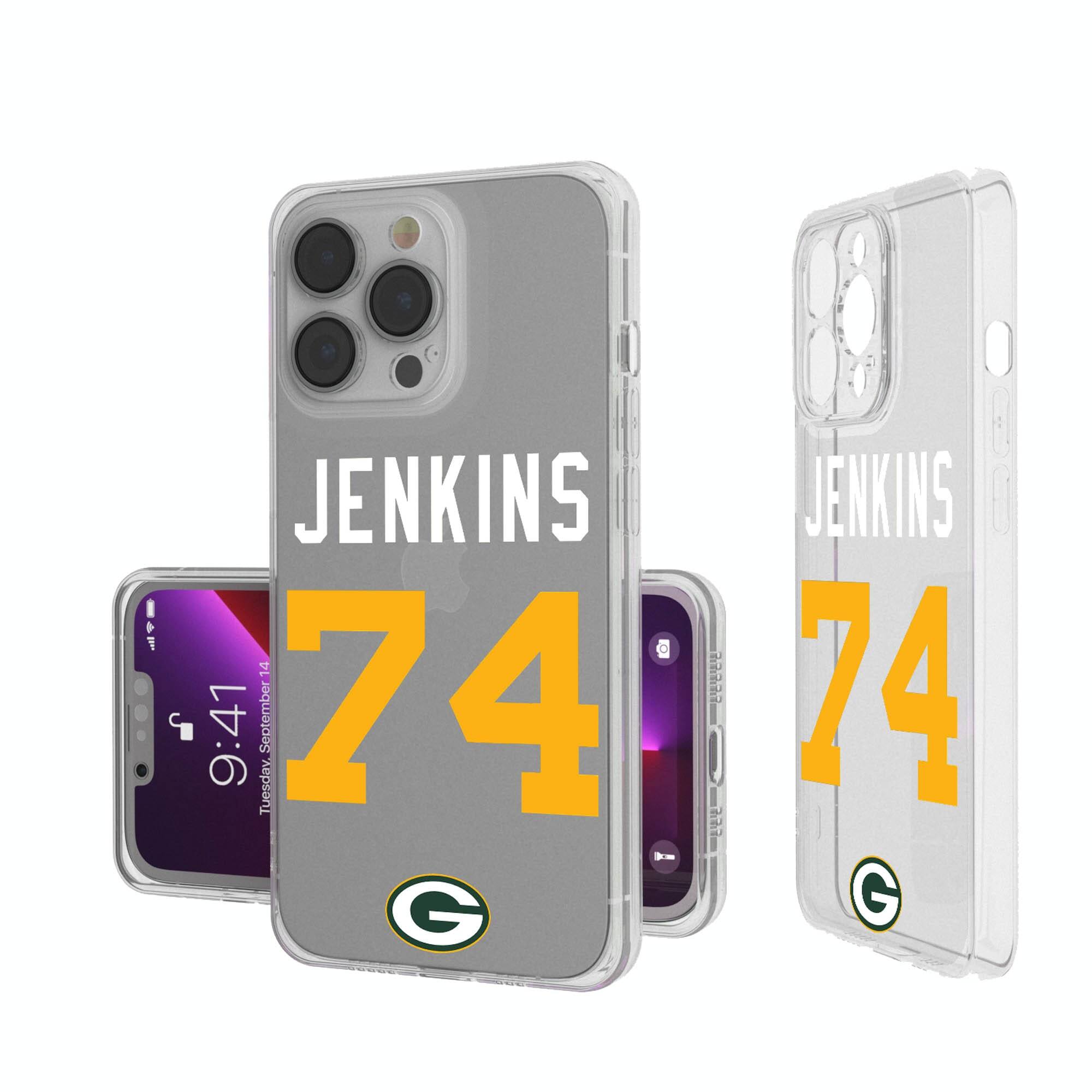 Keyscaper NFL Elgton Jenkins Green Bay Packers iPhone Clear Case 15 ...