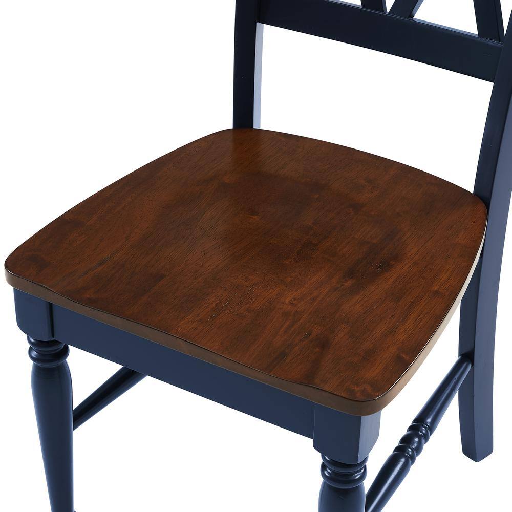 Crosley Furniture Shelby 4 Piece Dining Chair Set Blue KF20031NV - Best Buy