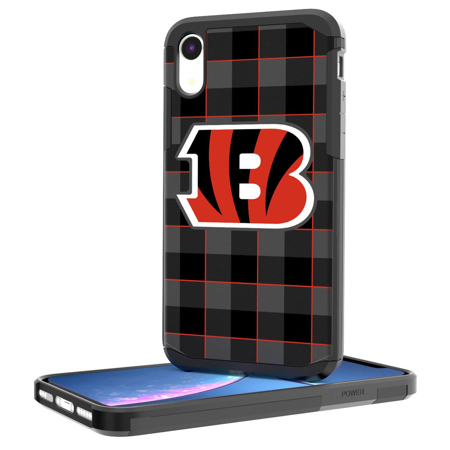 Keyscaper NFL Cincinnati Bengals iPhone Rugged Plaid Design Case 13 ...