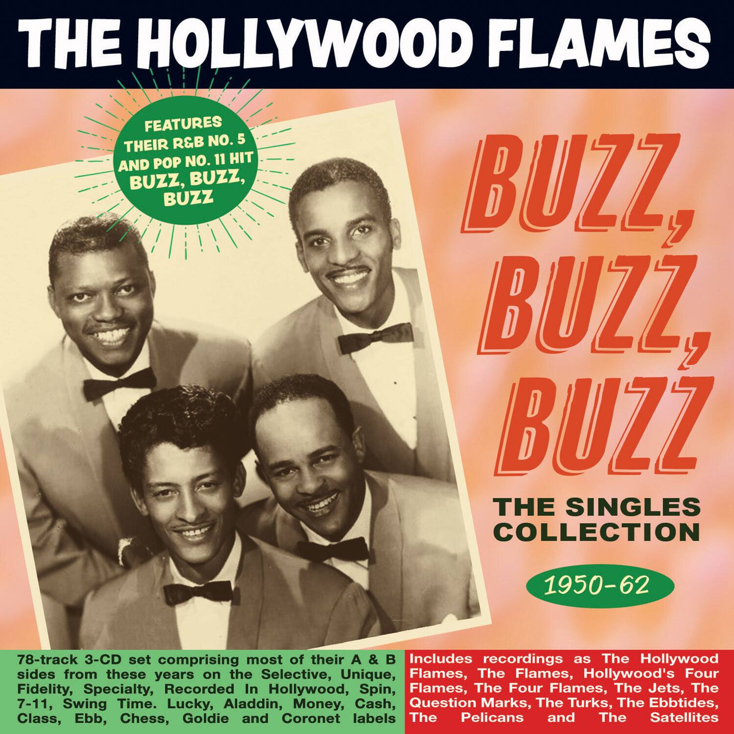 Hollywood Flames Buzz Buzz Buzz: The Singles Collection 1950 62 COMPACT ...