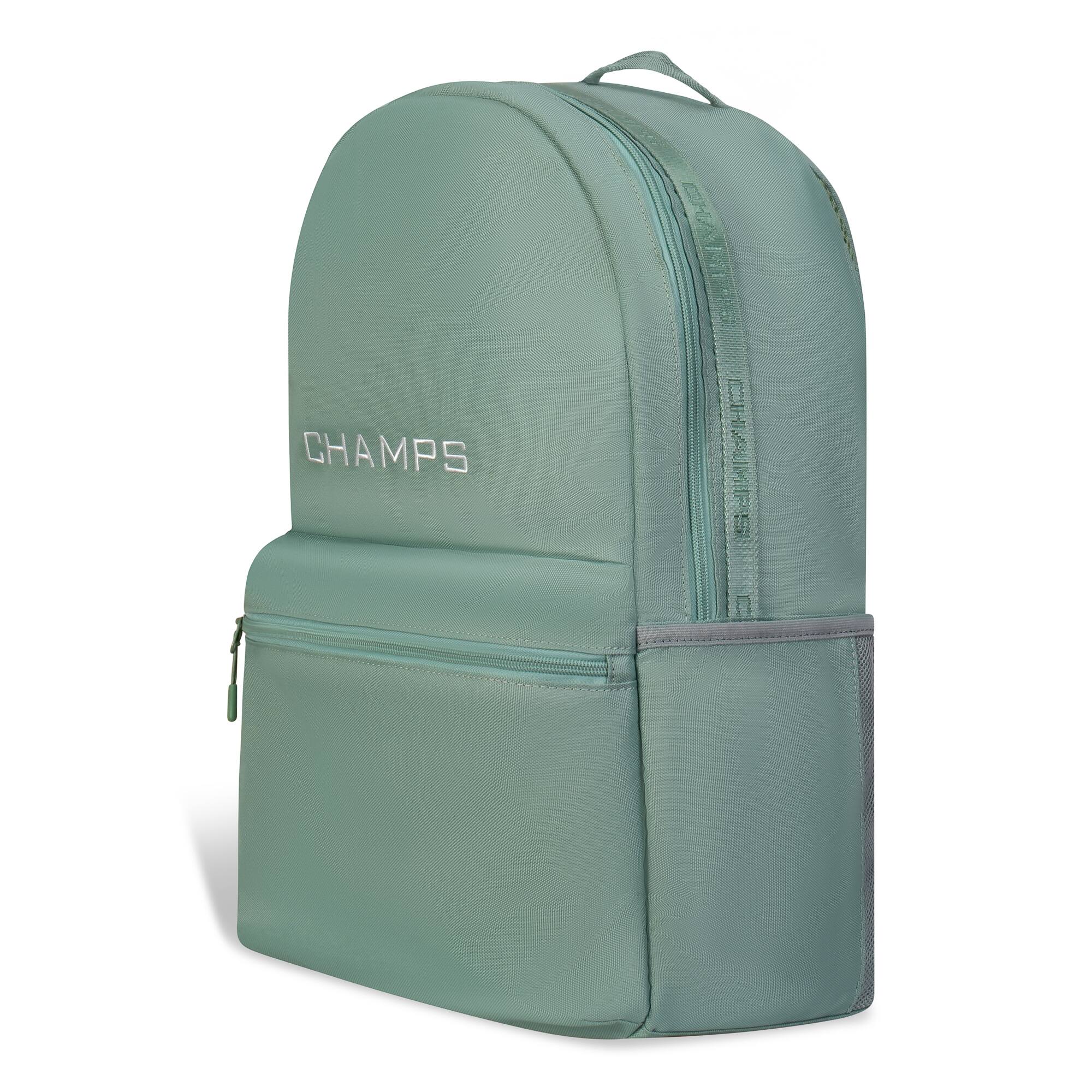 Champs Onyx Essential Laptop Backpack Green TB-1014-GREEN - Best Buy