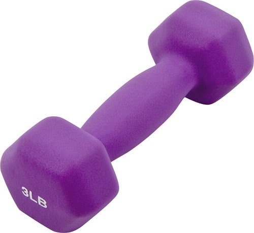 Customer Reviews: GoFit 3-Lb. Dumbbell Purple GF-NDB3 - Best Buy