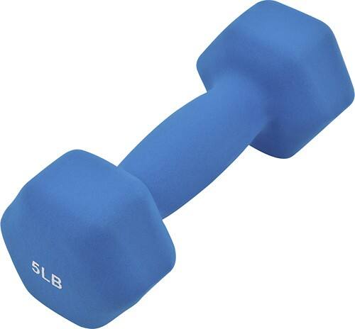 Best Buy: GoFit 5-Lb. Dumbbell Blue GF-NDB5