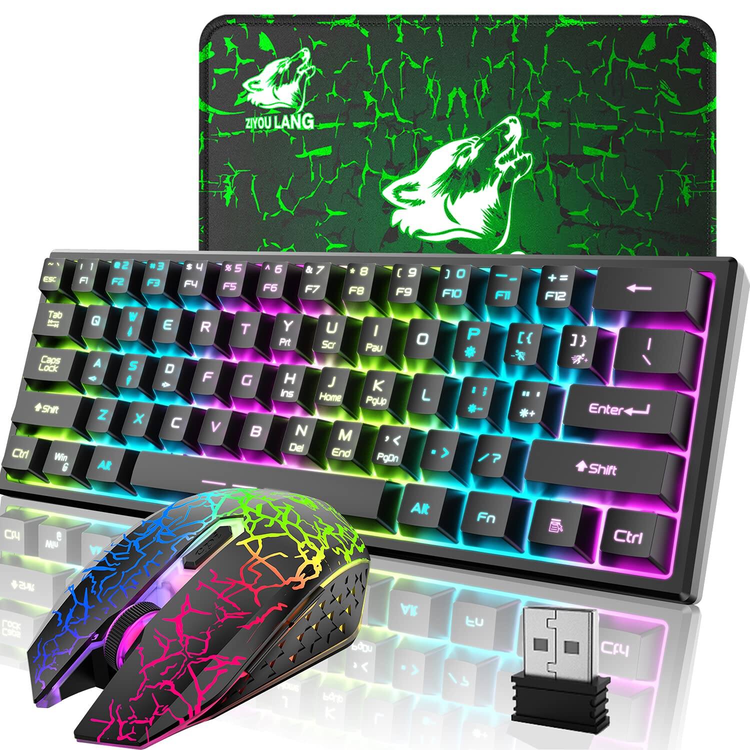 Empire DigiLabs Mechanical Gaming Mini Anti ghosting Wired Type C Chroma Rgb Backlit Effects ...