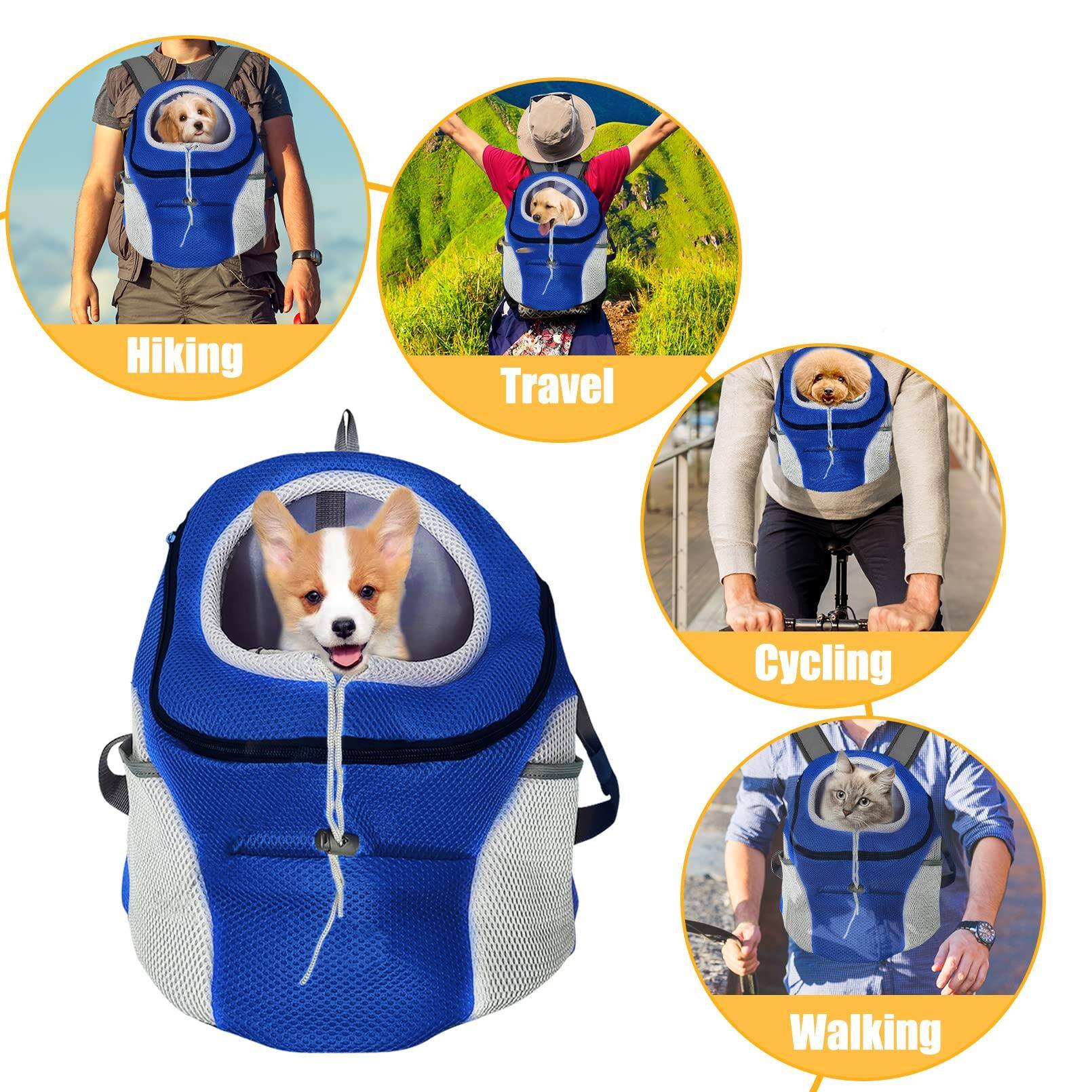 Live At Space Dog Carrier Backpack Comfortable Doggy Front Pet Puppy ...