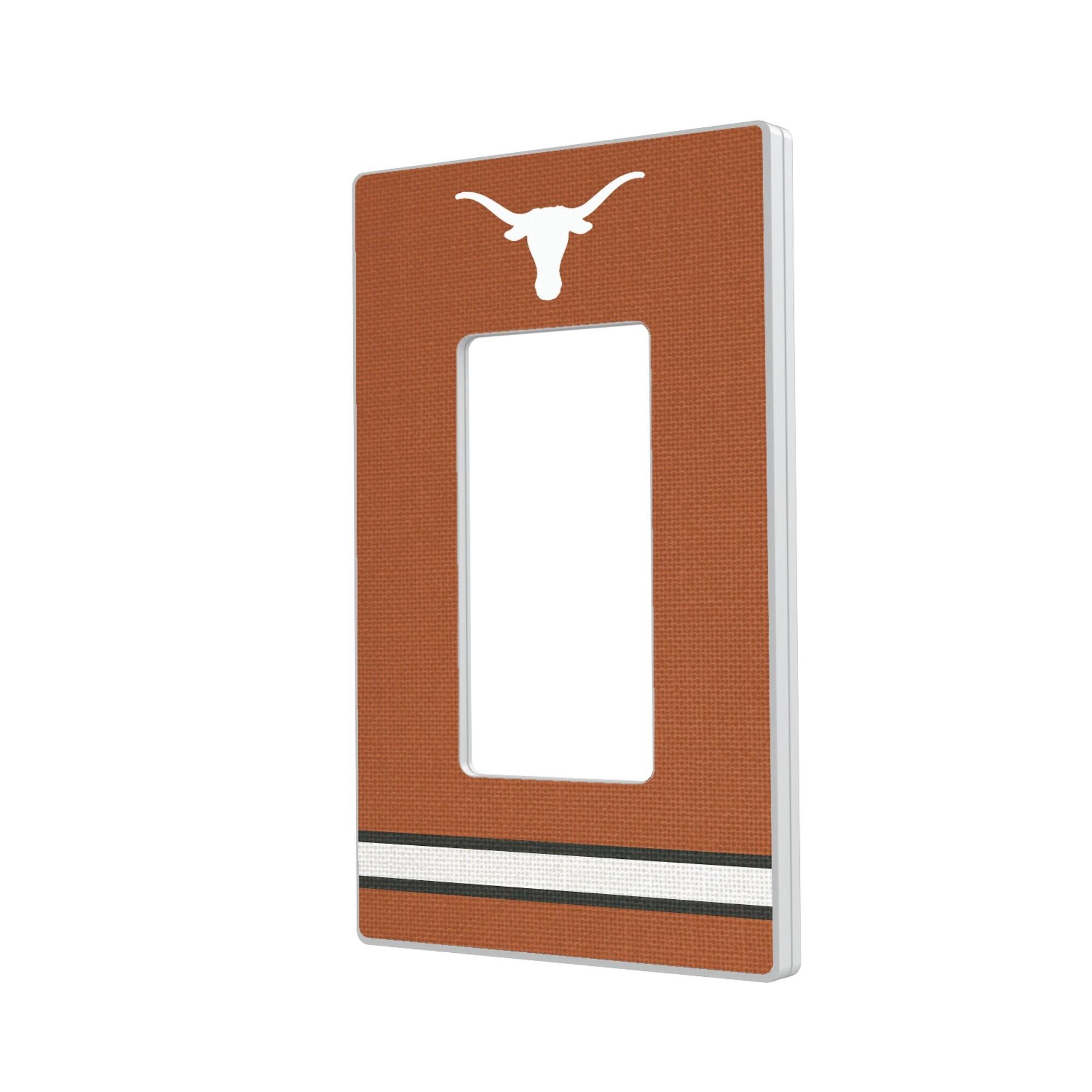 Keyscaper Texas Longhorns Stripe Design Single Rocker Light Switch ...