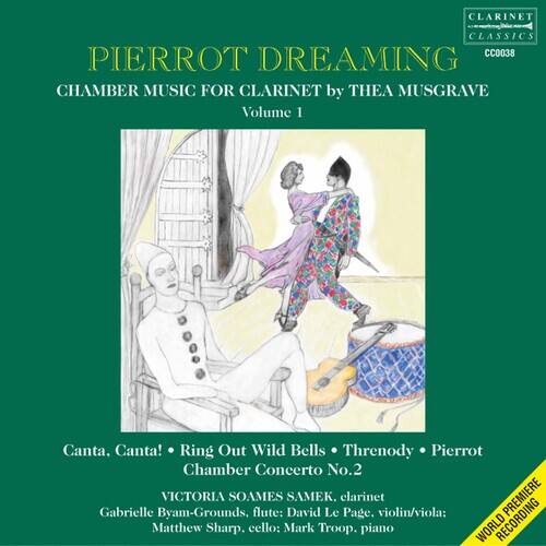 Victoria Soames Pierrot Dreaming: Chamber Music for Clarinet COMPACT ...