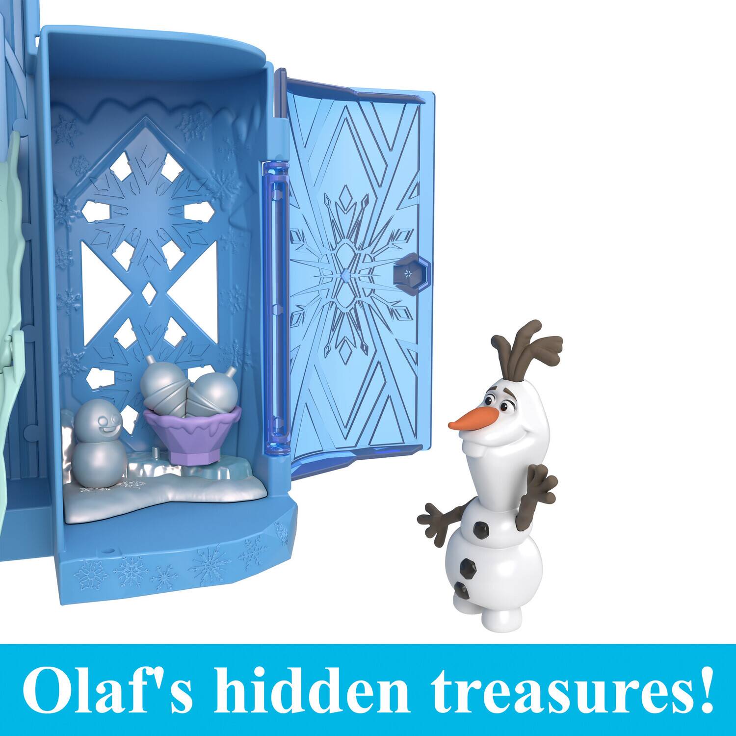 Mattel Disney Frozen Storytime Stackers: Elsa's Ice Palace Collectibles ...
