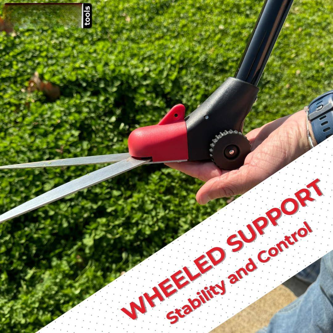 JETRANSPORT Gs01a Long Handle Grass Shears With Wheeled Support 180 ...