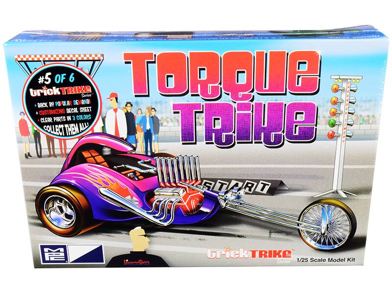 Skill 2 Model Kit Torque Trike "Trick Trikes" Series 1/25 Scale Model ...