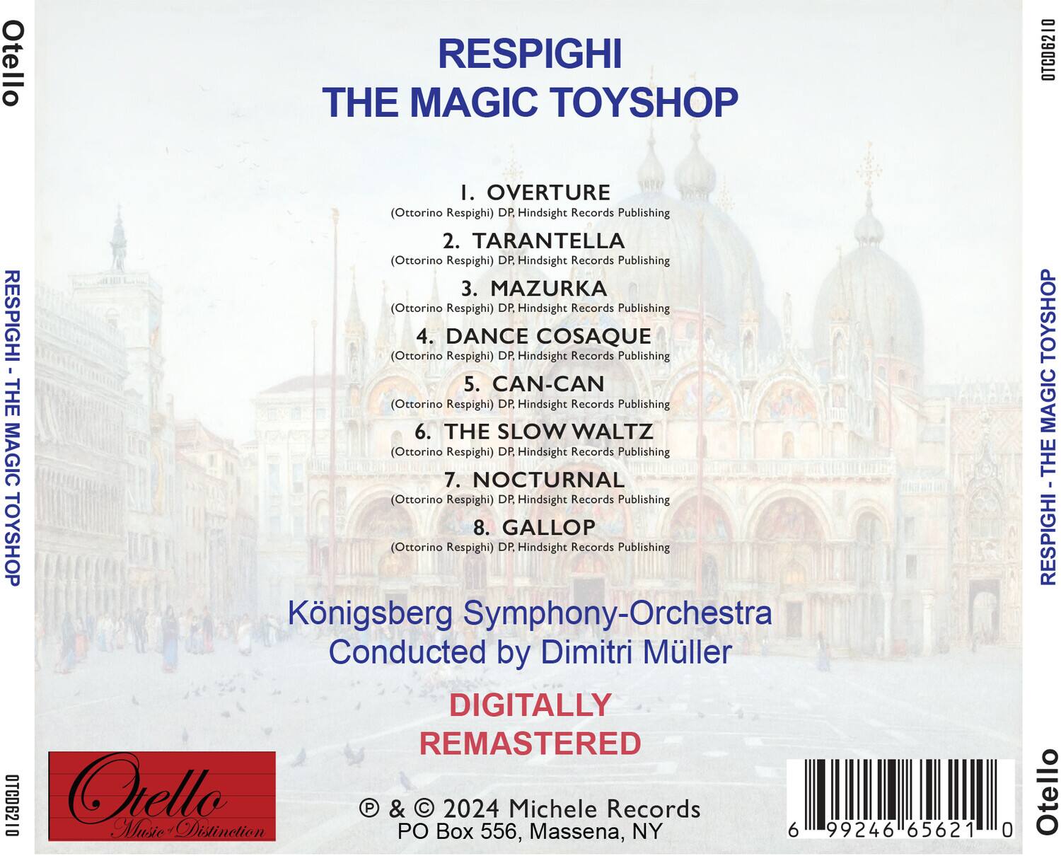 Konigsberg Symphony Orchestra Respighi The Magic Toyshop COMPACT DISCS ...