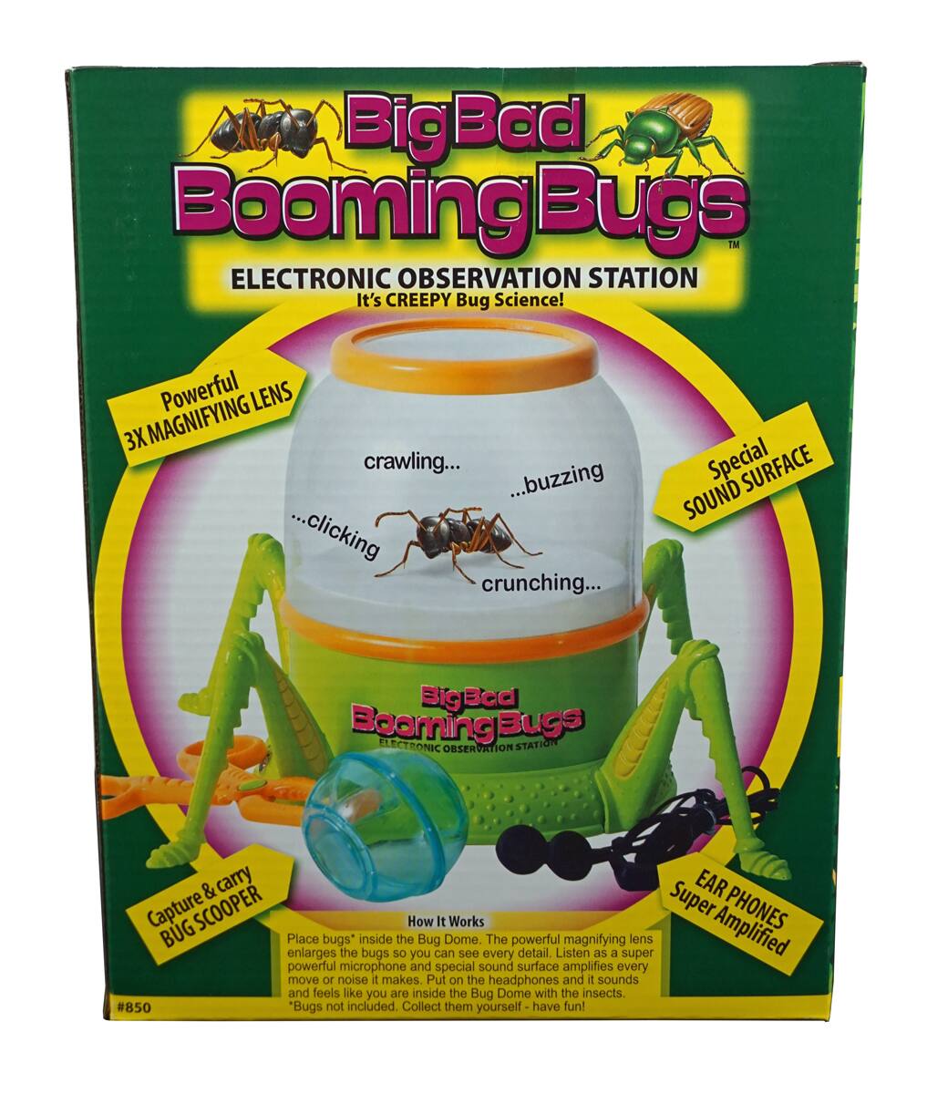 Hasbro Big Bad Booming Bugs Electronic Observation Station ~ 3X ...
