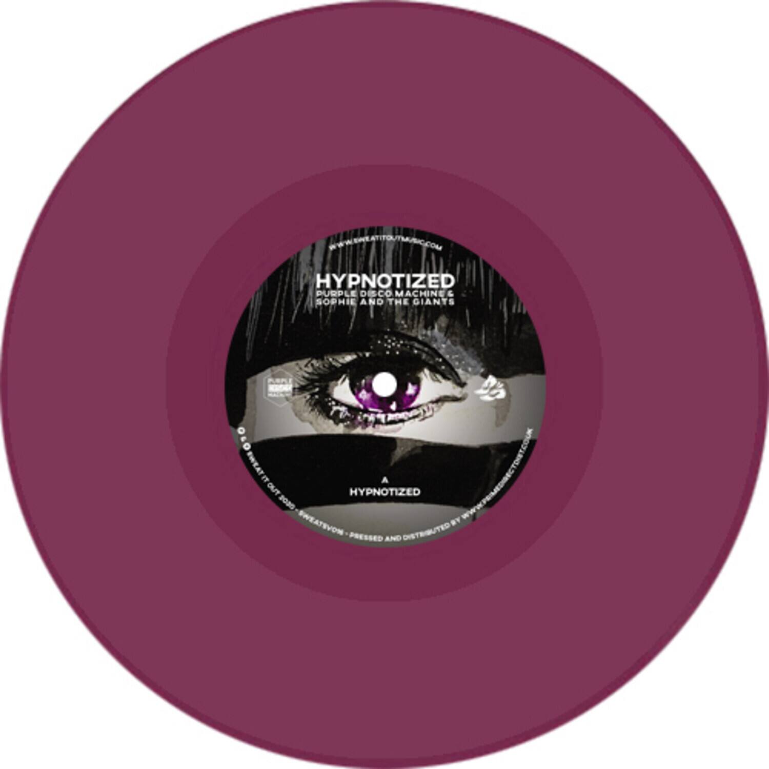 Purple Disco Machine / Sophie & The Giants Hypnotized 7 INCH SINGLE [7 ...
