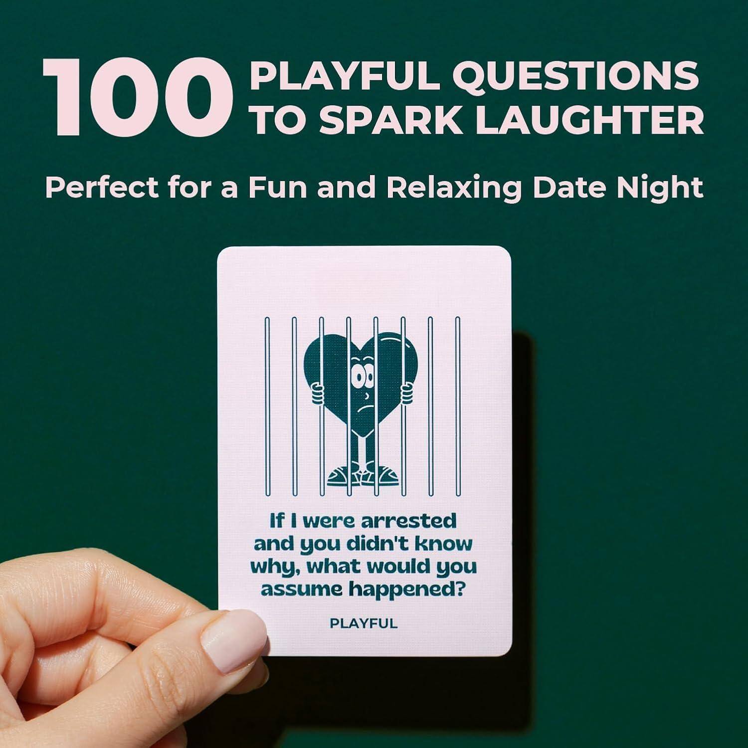 EZTW1 Conversation Couple Game For Date Nights & Travel Adventures ...