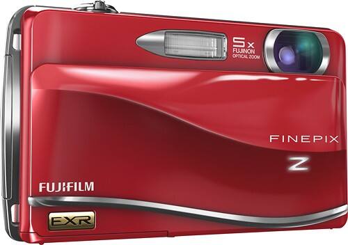 Best Buy: FUJIFILM FinePix 12.0-Megapixel Digital Camera Red Z800EXR