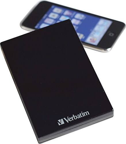 Best Buy: Verbatim Acclaim 1TB External USB Portable Hard Drive Black 97393