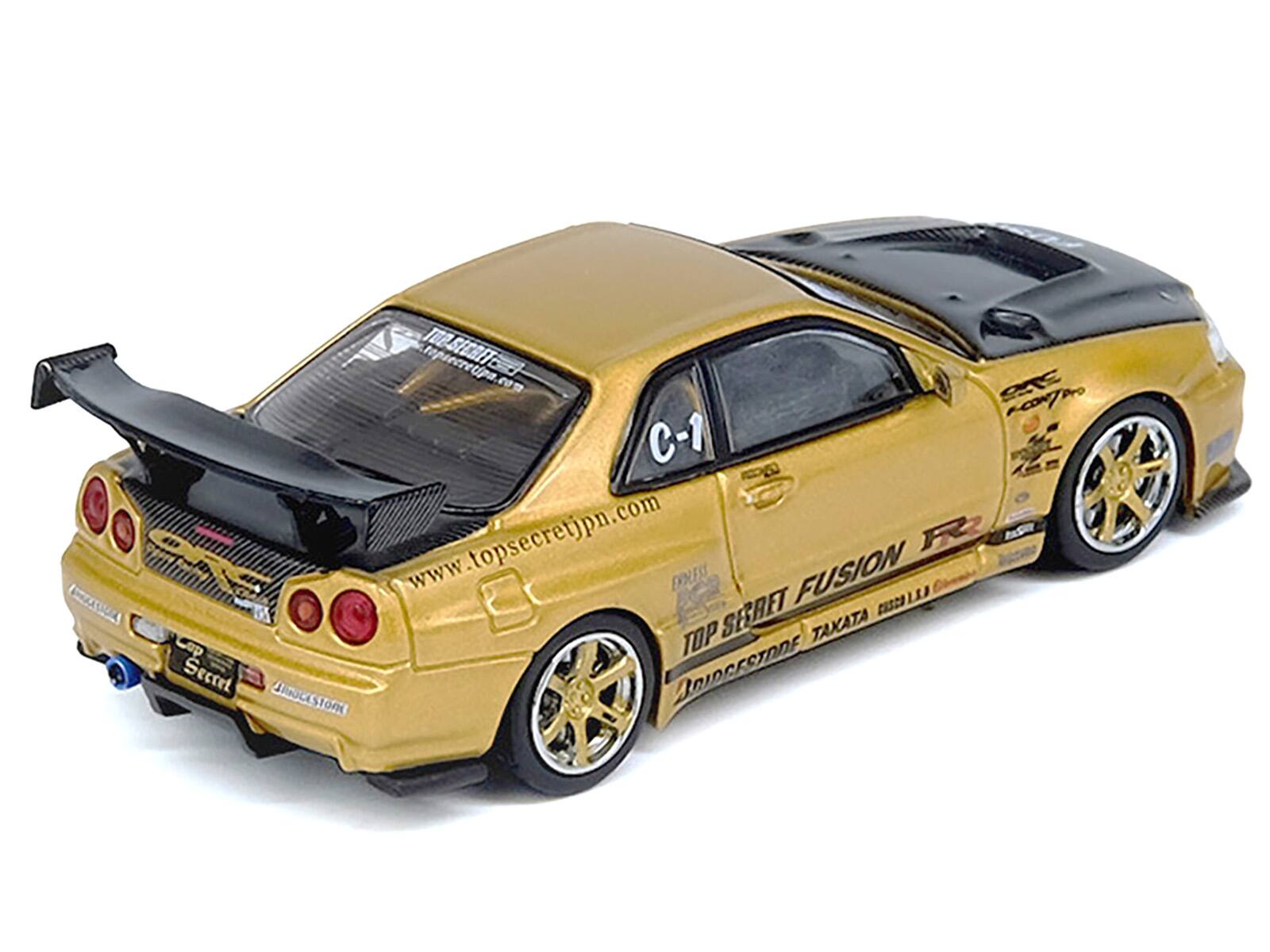Inno Models Nissan Skyline GT R (R34) RHD (Right Hand Drive) Top Secret ...