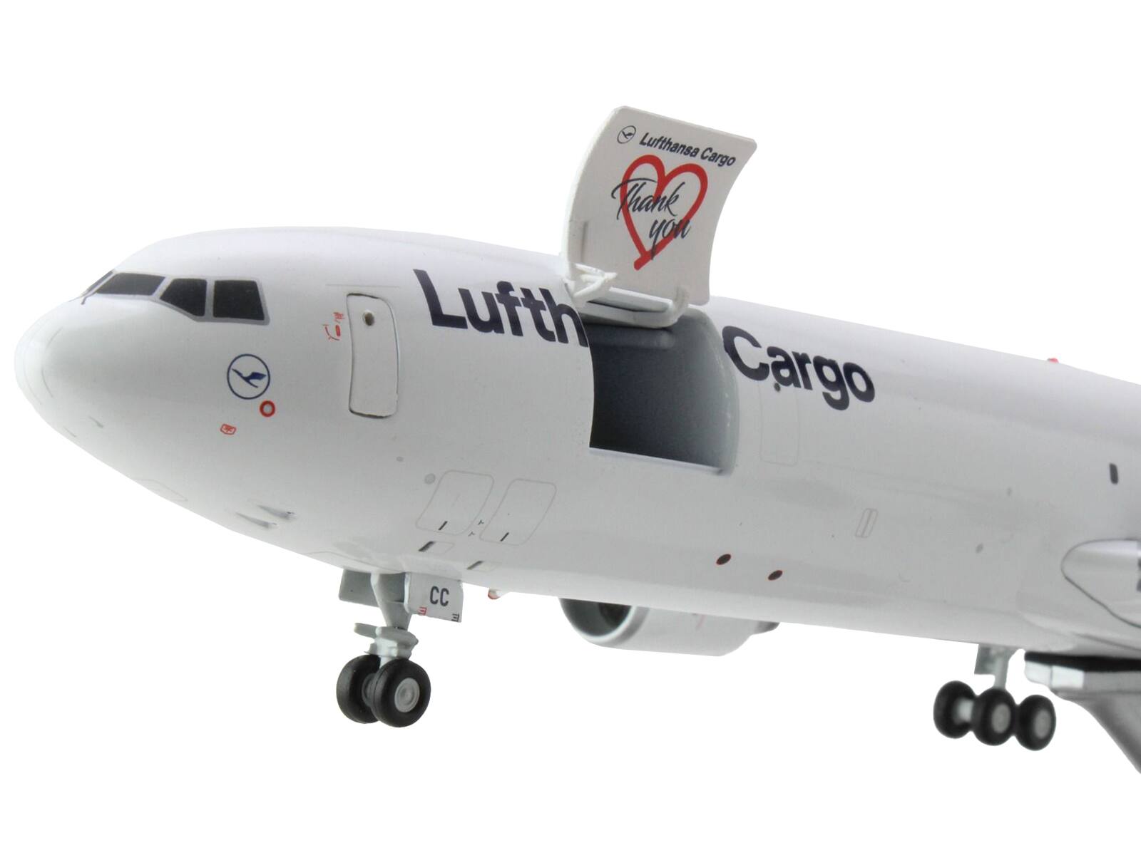 GeminiJets McDonnell Douglas MD 11F Commercial Aircraft Lufthansa Cargo Tail Gemini 200 ...