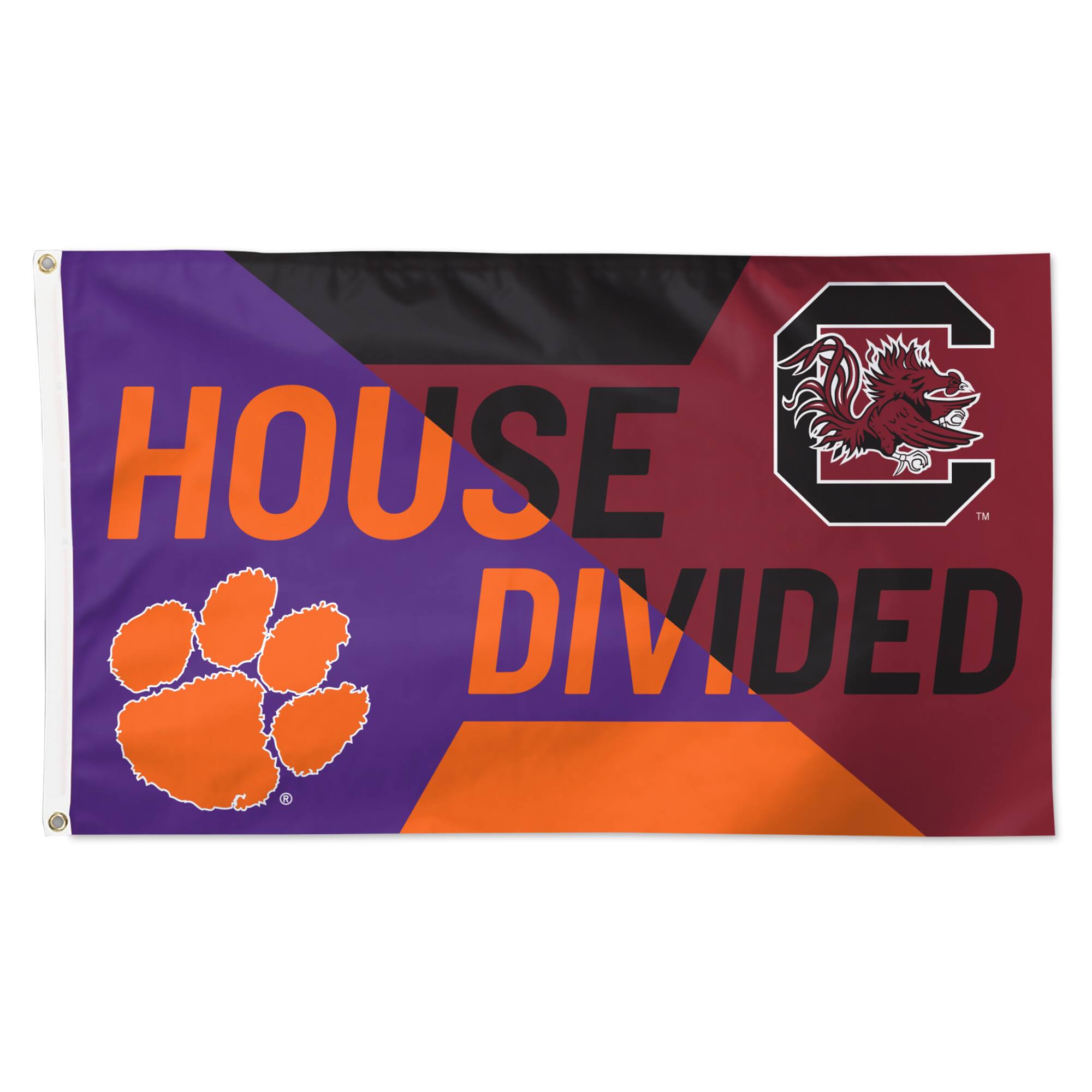 WinCraft South Carolina Gamecocks vs Clemson Tigers 3' x 5' Single ...