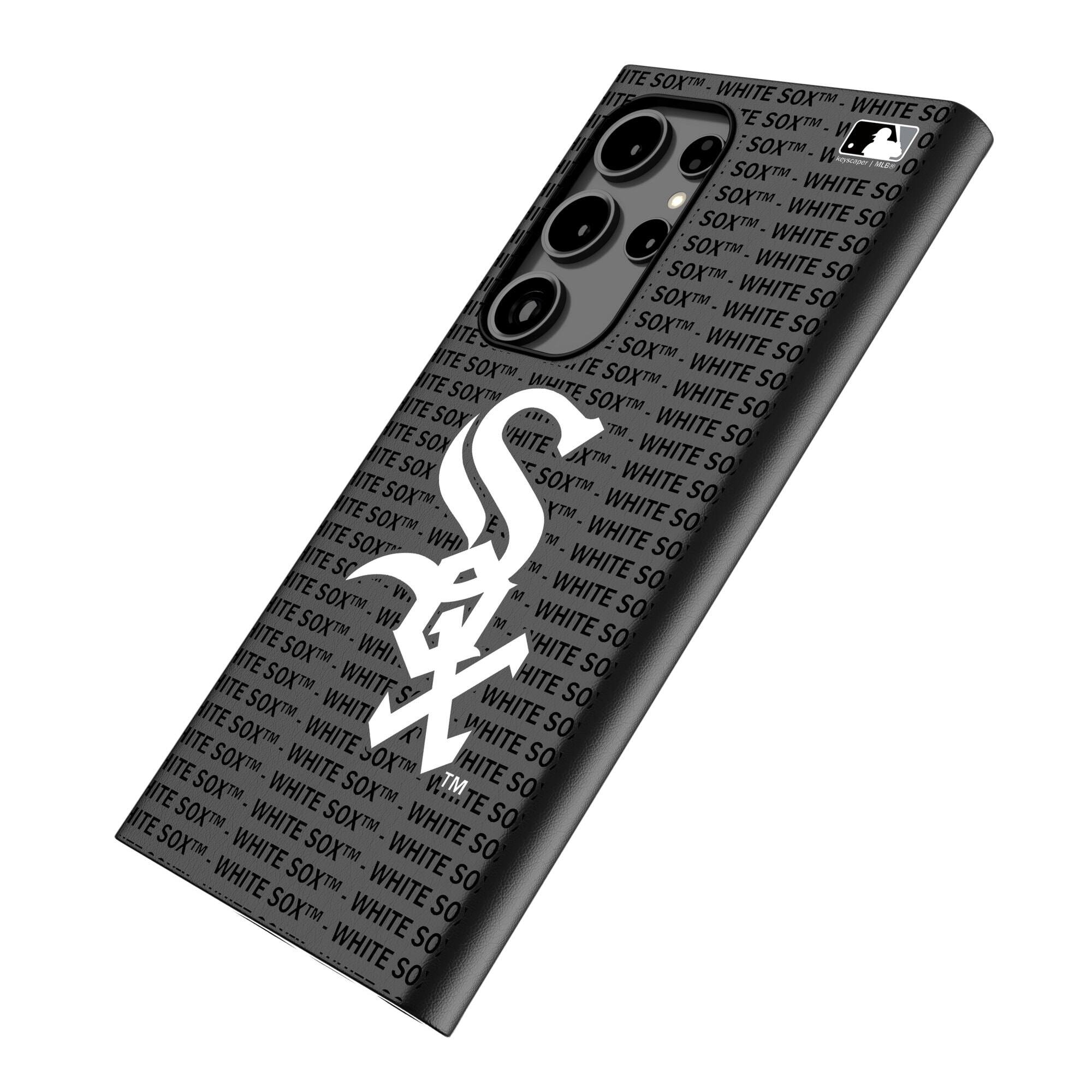 Keyscaper MLB Chicago White Sox Text Backdrop Galaxy Magnetic Bump Case ...
