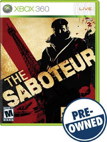 Pre Owned The Saboteur Xbox 360 - Best Buy