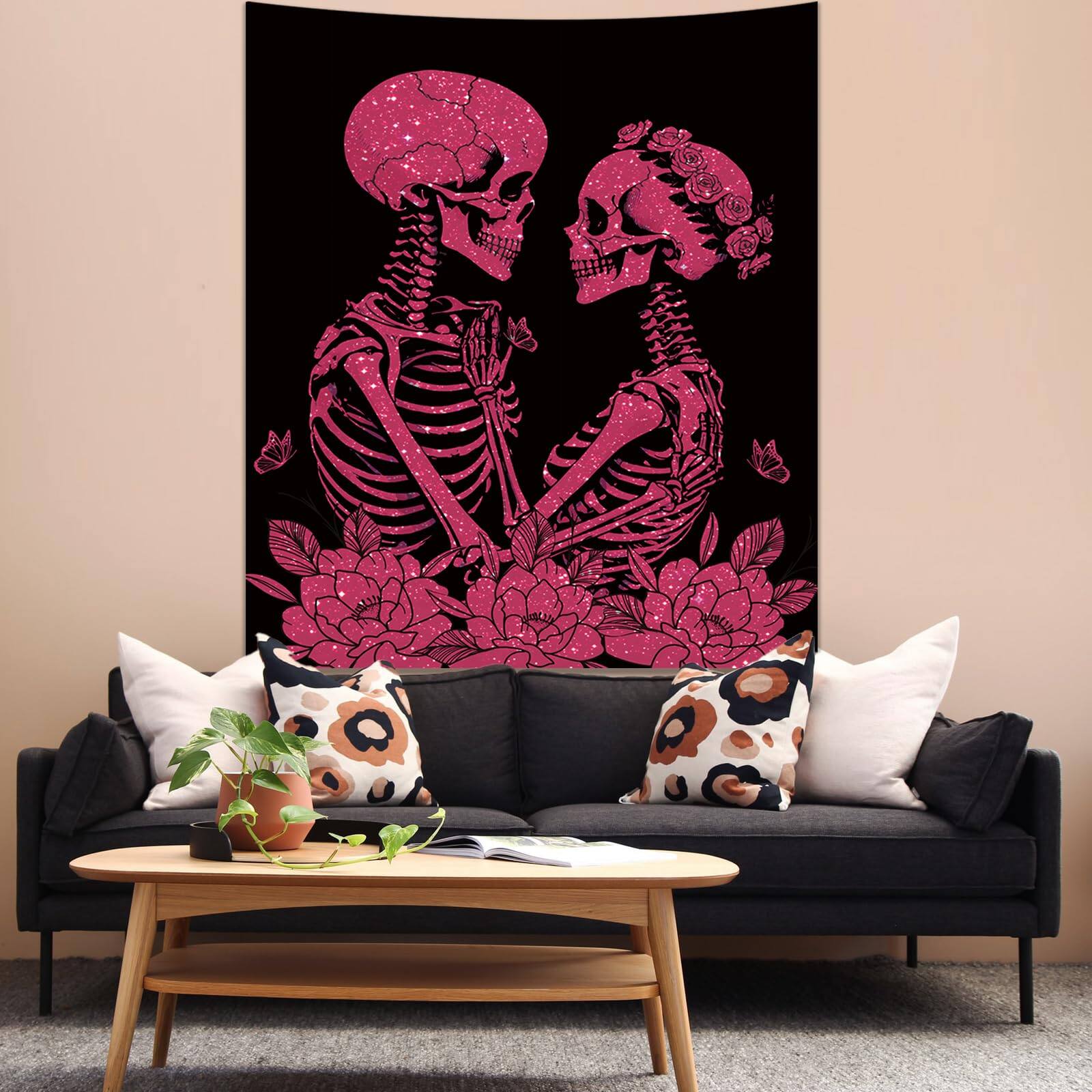 Dapper Styles The Lovers Tapestry Wall Hanging 48 X 36 Gothic Vertical ...