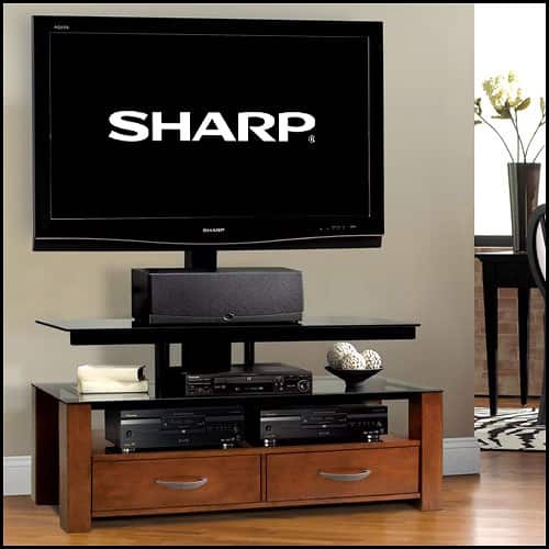 Best Buy: Bell'O Triple Play TV Stand for Flat-Panel TVs Up to 52" Tpc361