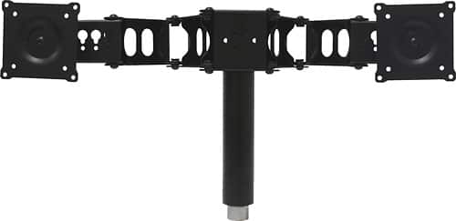DoubleSight Dual Monitor Tier Extension Black Ds-22t - Best Buy