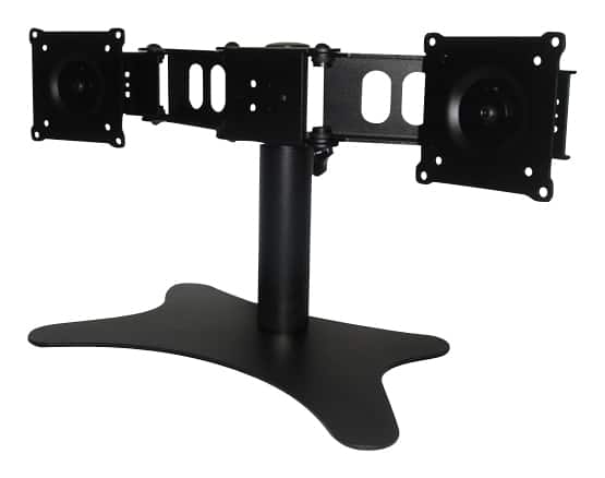 Best Buy: DoubleSight Dual Monitor Flex Display Stand Black Ds-219stb