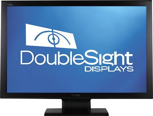 Best Buy: DoubleSight 30" Widescreen Flat-Panel LCD HD Monitor Black DS ...