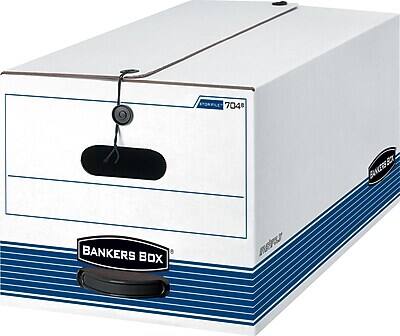 Bankers Box Stor/File Medium Duty 65% Recycled Corrugated File Box ...
