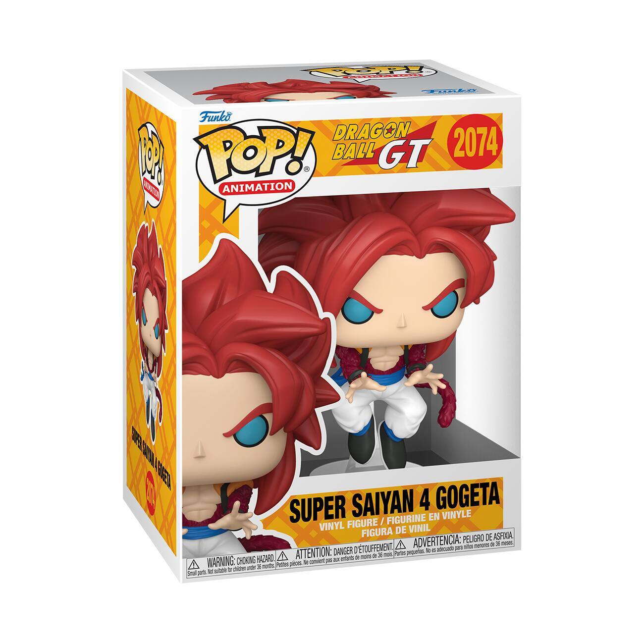 Funko Pop! Dragon Ball GT: Super Saiyan Gogeta Multicolor FU86495 ...