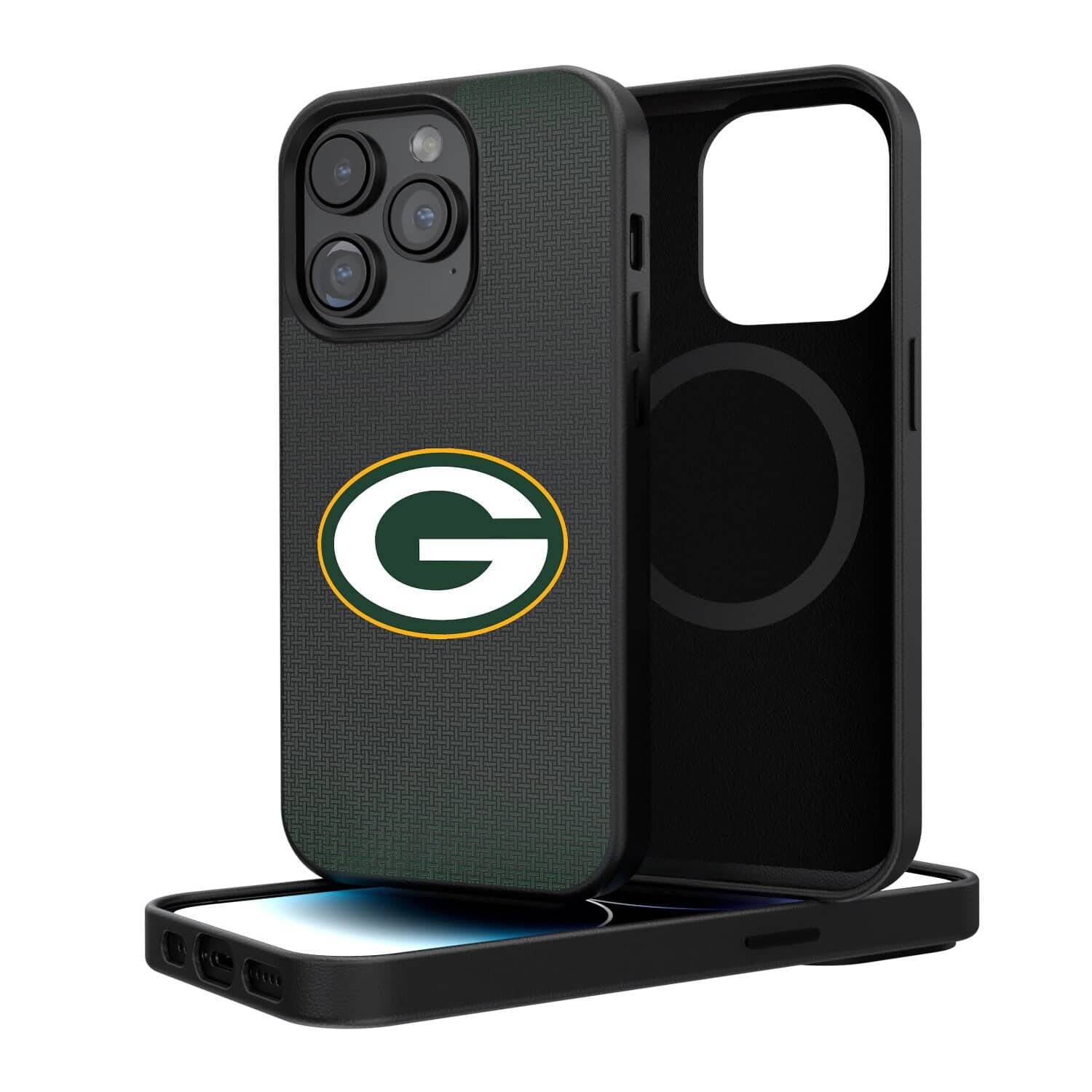 Keyscaper - NFL - Green Bay Packers Linen Logo iPhone Magnetic Bump ...