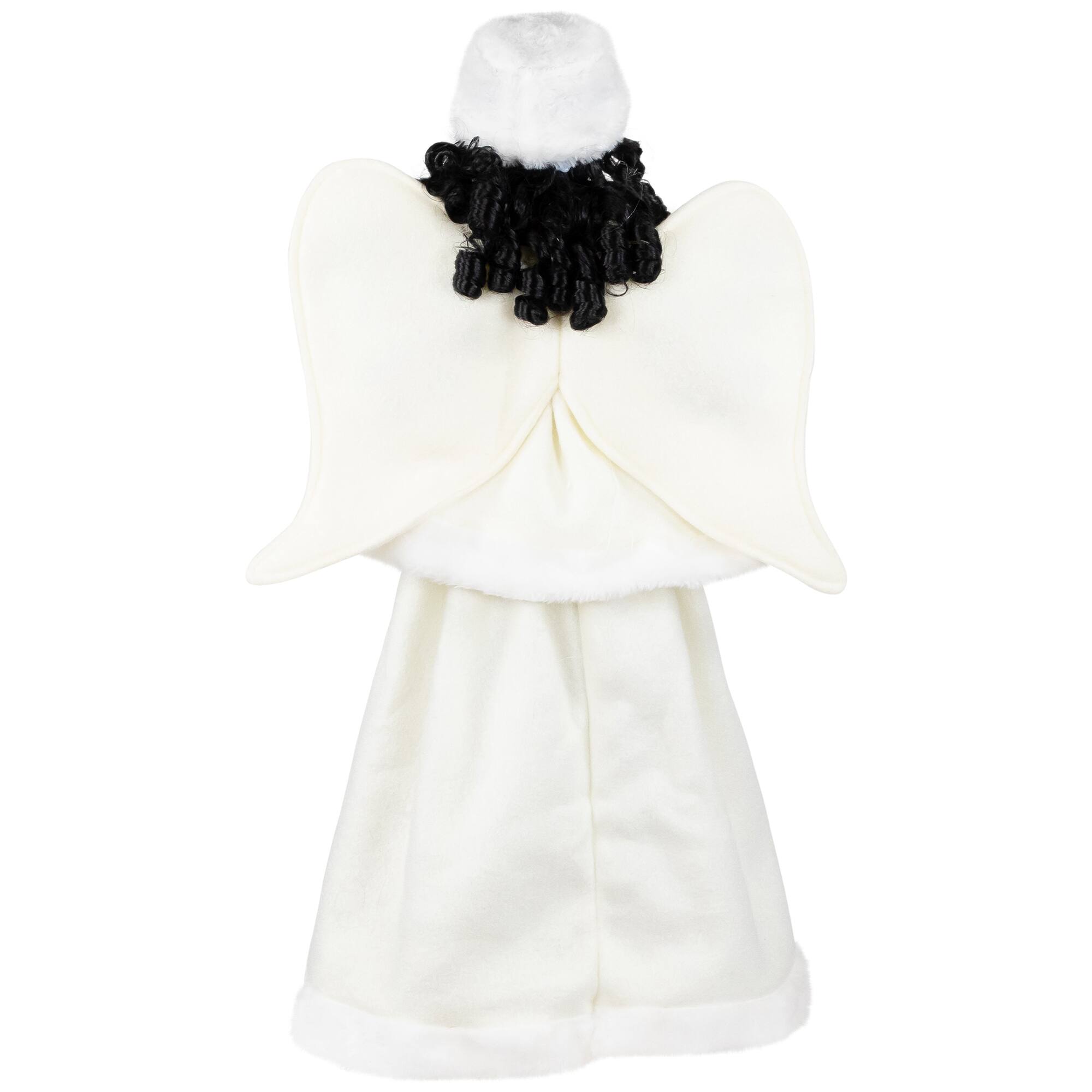 Northlight African American Animated and Musical Christmas Angel Figure ...