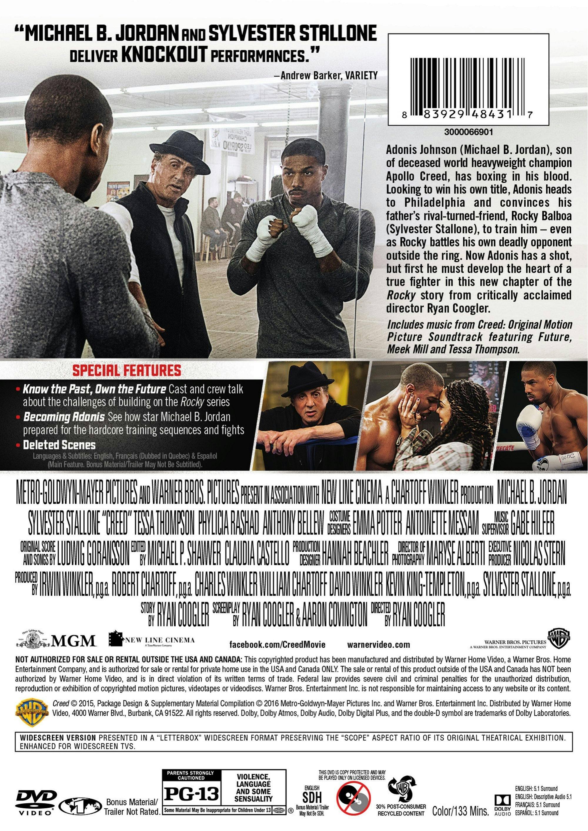 Creed (DVD Special Edition) [DVD] - Best Buy