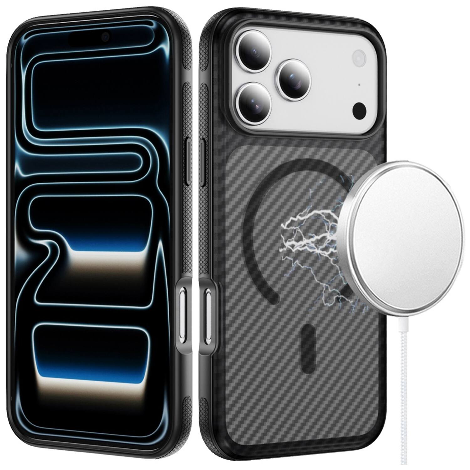 Equipd Case for iPhone 17 Pro Max 6.9", MagSafe Compatible, Grip Bumper ...