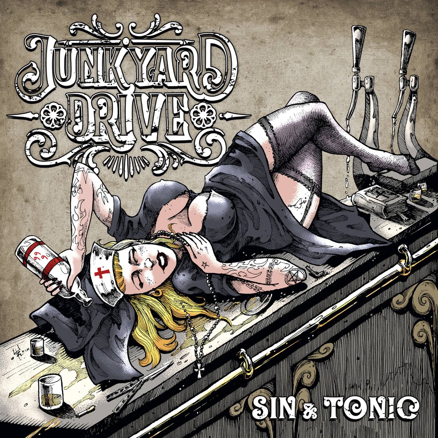 Junkyard Drive Sin & Tonic VINYL LP - Best Buy