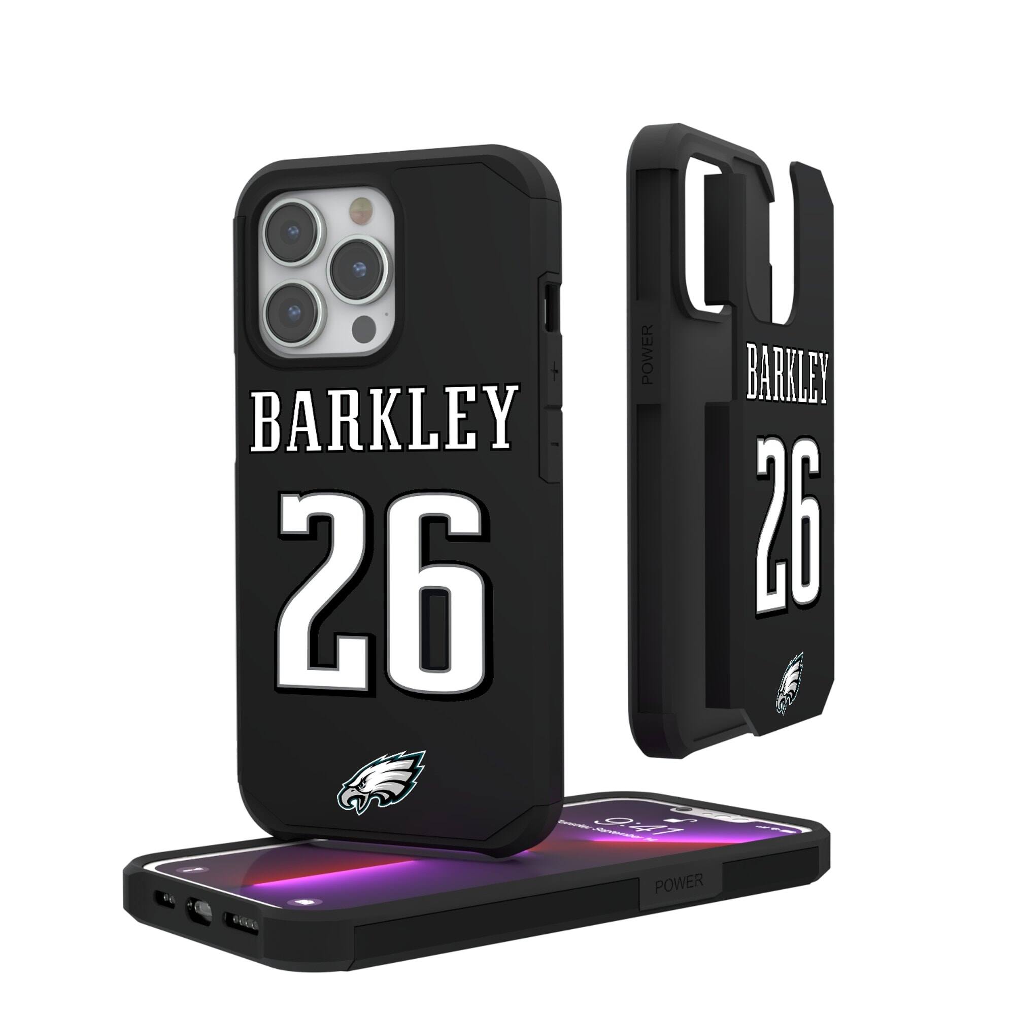 Keyscaper NFL Saquon Barkley Philadelphia Eagles iPhone Rugged Case 14 ...