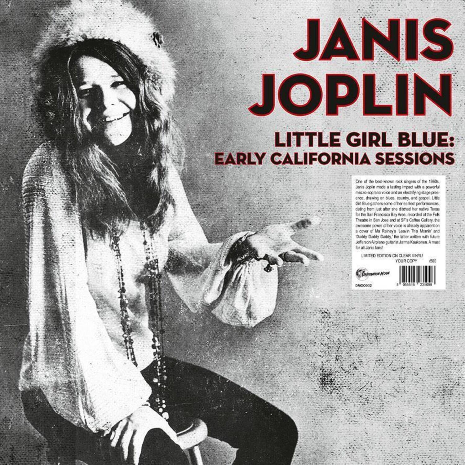 Janis Joplin Little Girl Blue: Early California Sessions VINYL LP ...