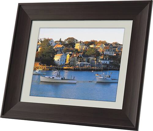 Best Buy: Coby 10.4" LCD Digital Photo Frame Brown DP1042